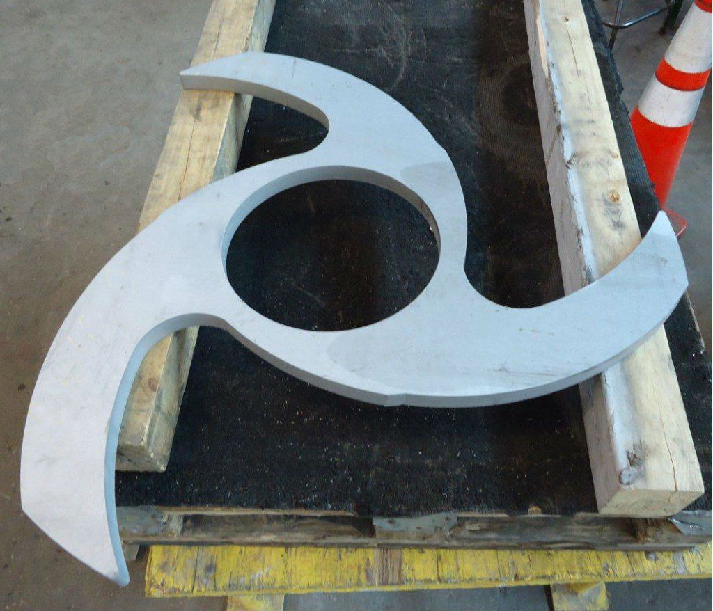 Custom-Cut Stainless Steel Impeller - Sandmeyer Steel Company